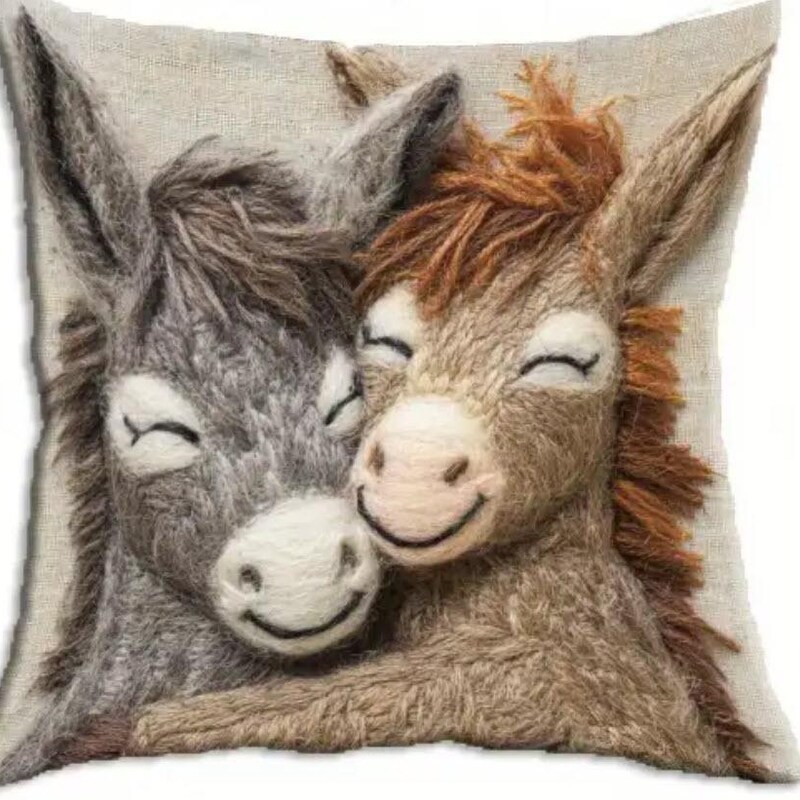 Donkey Pillow - Etsy