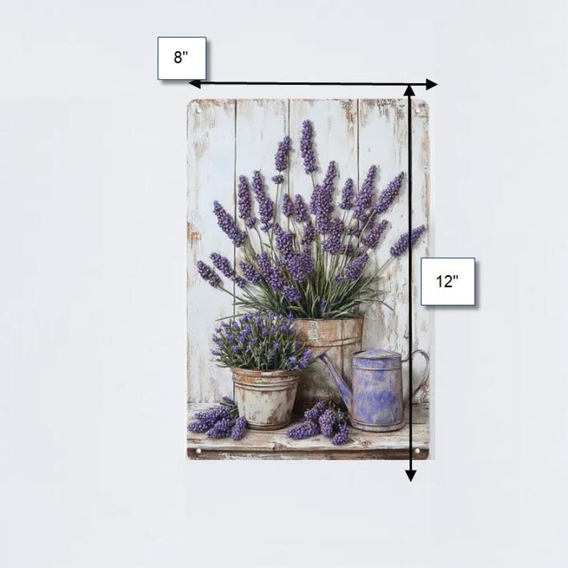 METAL ART- Lavender Metal Wall Decor - Etsy