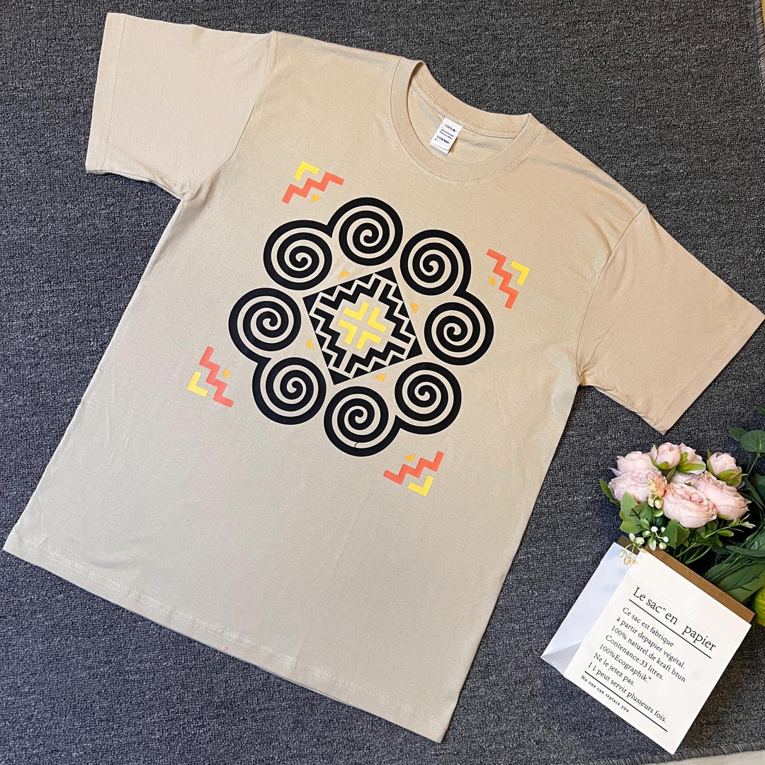 Hmong Logo Culture Southeast Asia Indigenous Short-sleeve Unisex T ...