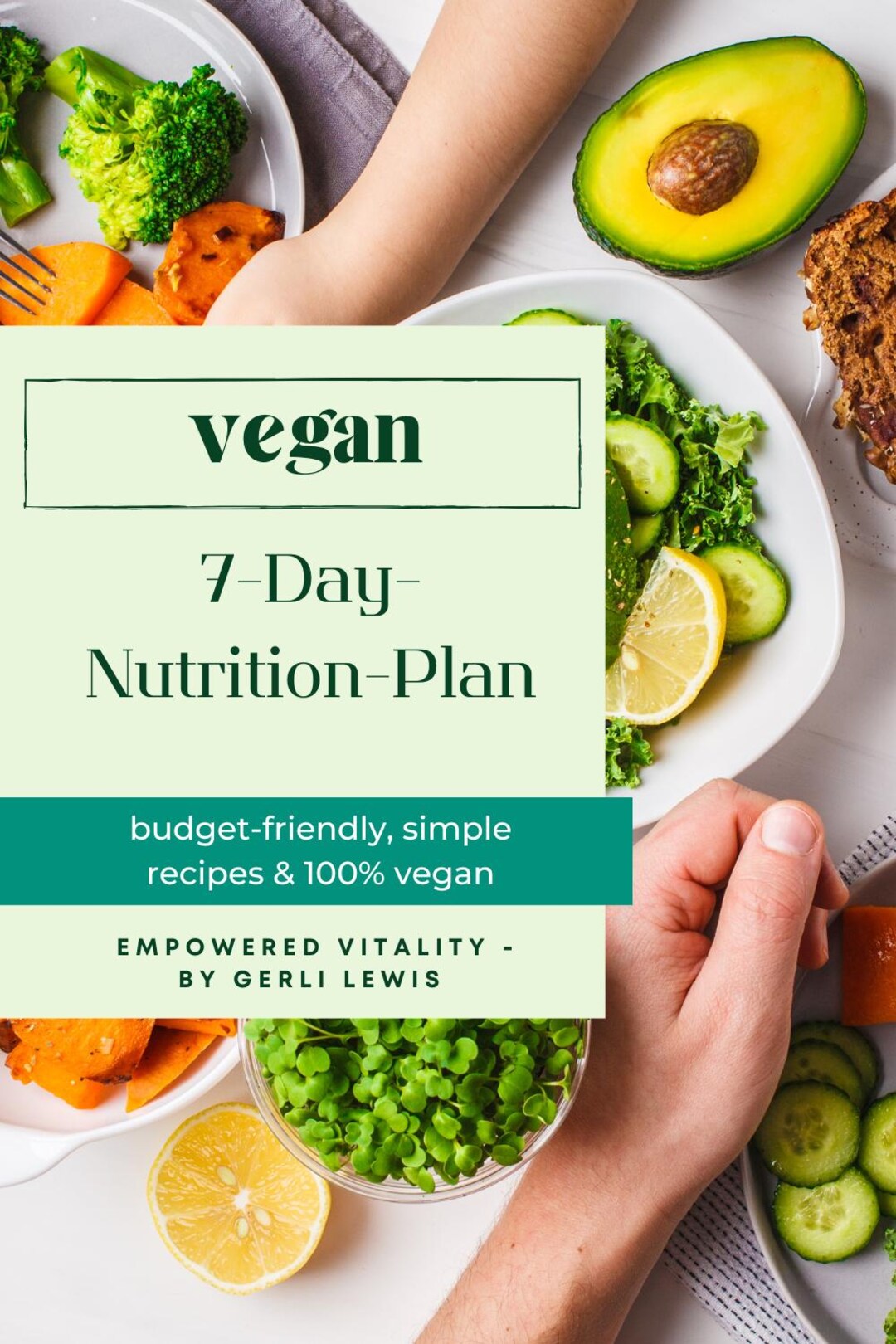 7-day-nutrition-plan VEGAN, Budget-friendly & Simple - Etsy