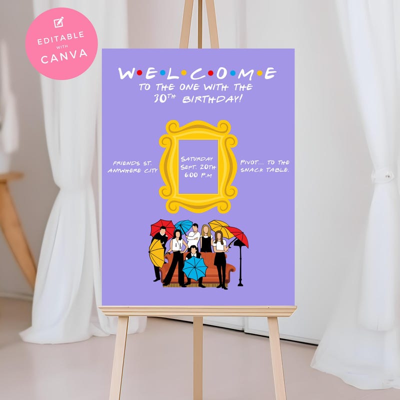 Friends Welcome - Etsy