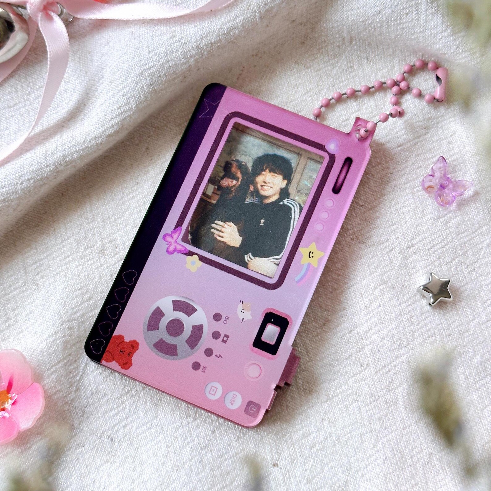 Digicam ID Cardholder Kpop Photocard Acrylic Cardholder BTS Bangtan K ...