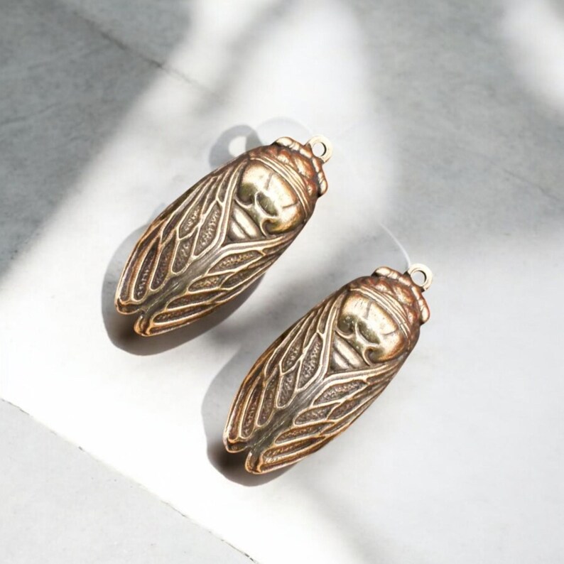 Solid Retro Pure Copper Cicada Pendant - Business Decoration, Office ...
