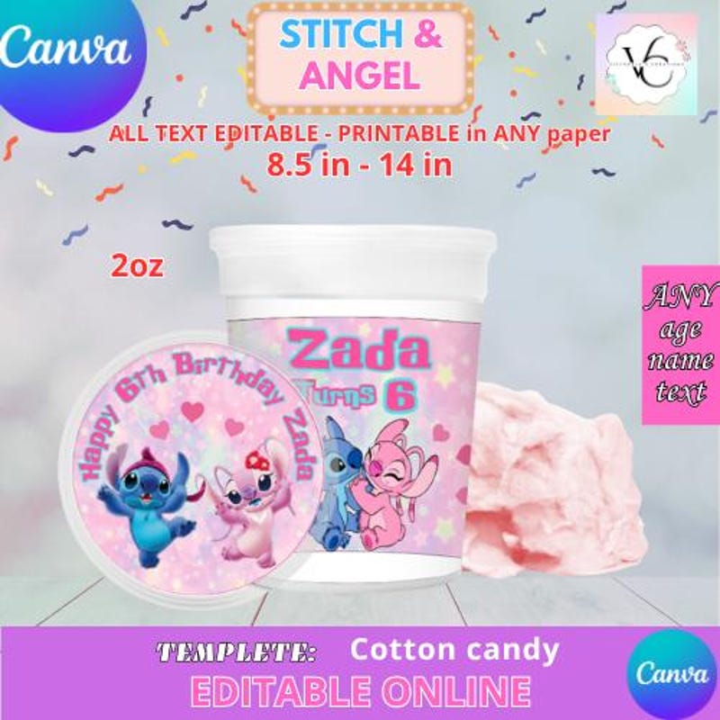Stitch Party Favor Candy - Etsy