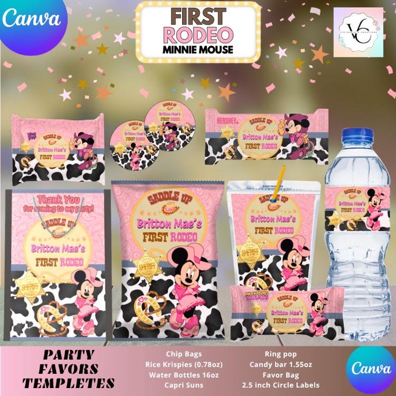 Minnie Rodeo Theme - Etsy