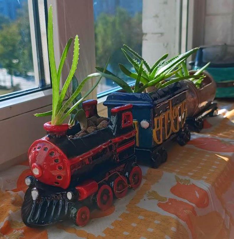 Pot Steam Locomotive - Etsy