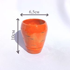 Ceramic Carrot-shaped Plant Pot - Etsy