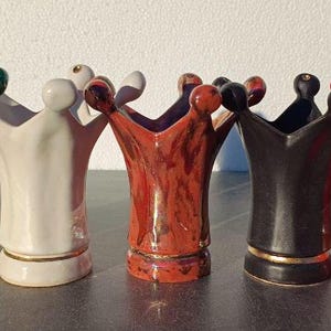 A Flower Pot in the Shape of a Crown - Etsy