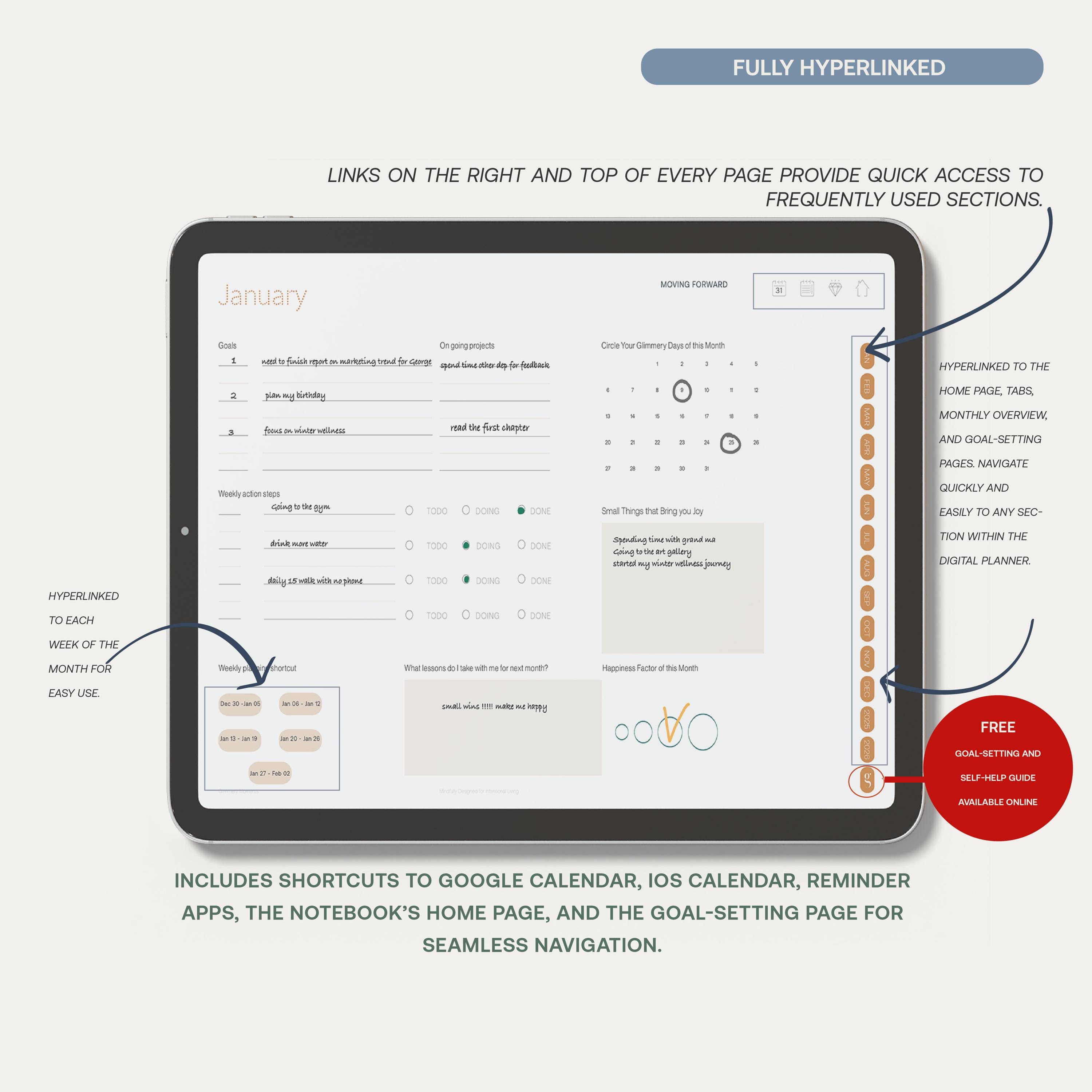 Project Management Kanban Task Board Digital Planner Simplify Your ...