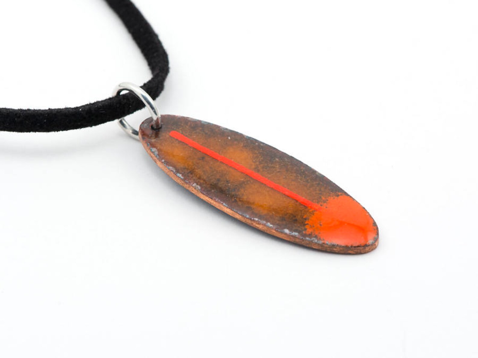 Everyday Enamels - Surfboard Pendant, Variety Designs/colors, Mens ...