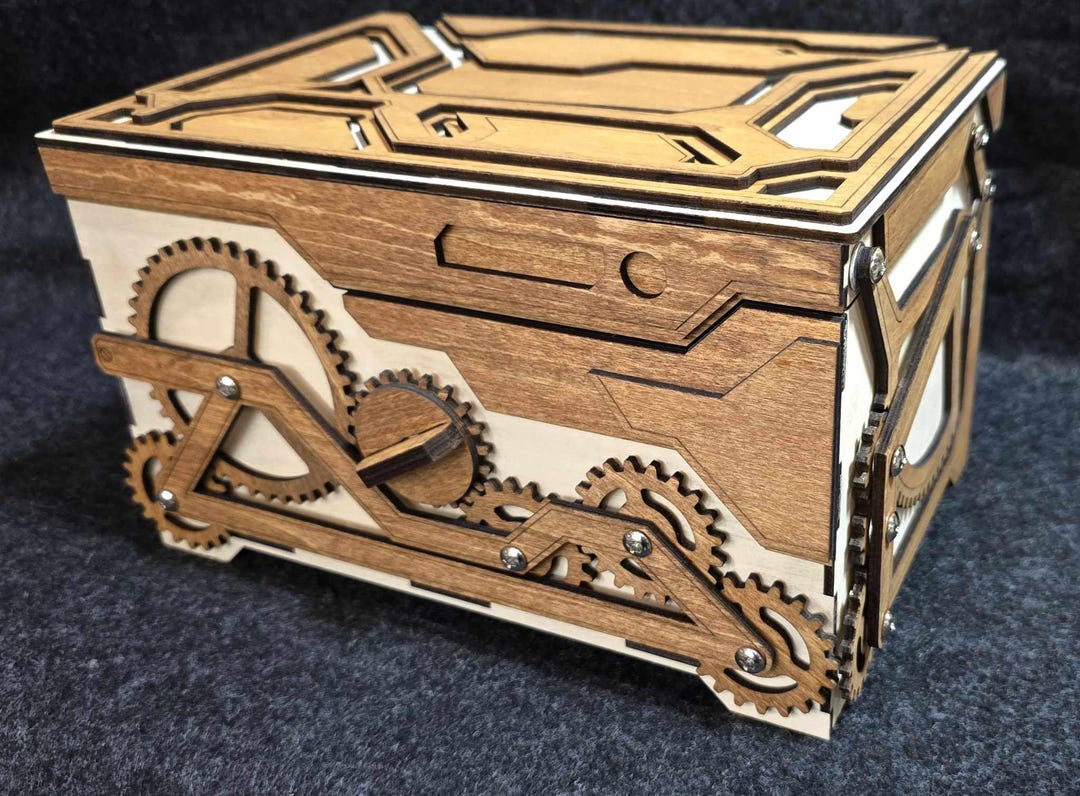 Wooden Gear Storage Box - Etsy