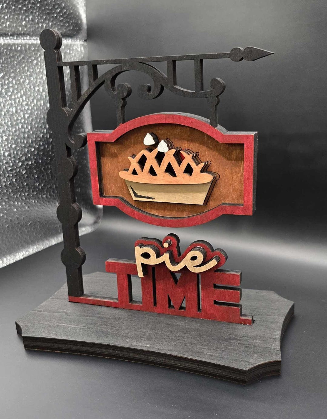 Pie Standing Decor - Etsy