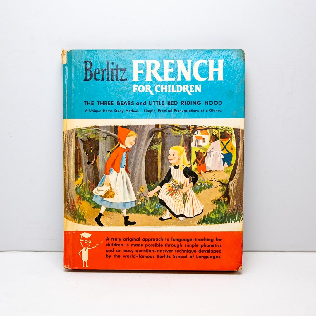 Vintage 1959 Berlitz French for Children, the Three Bears and Little ...