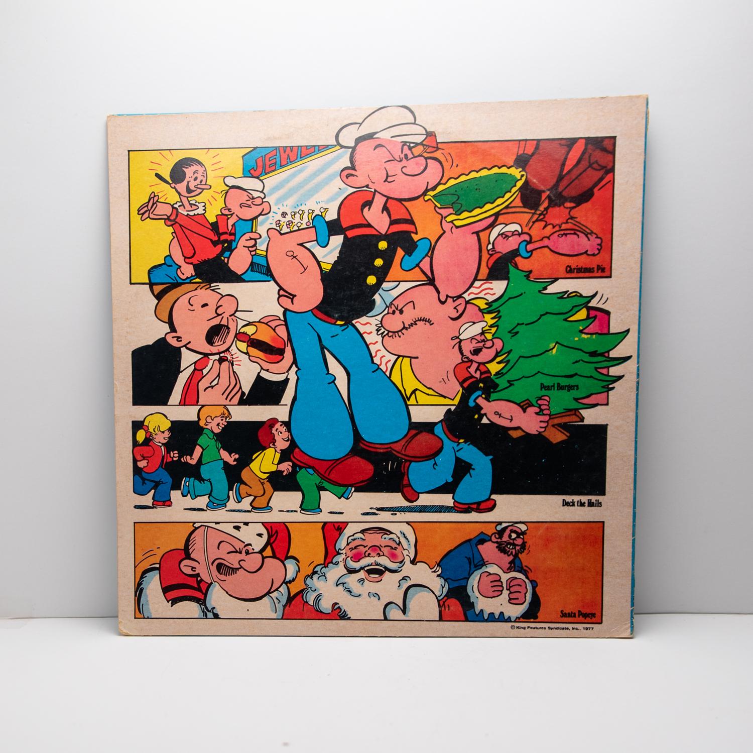 Vintage 1970's Popeye Holiday Featuring Four Exciting Christmas Stories ...