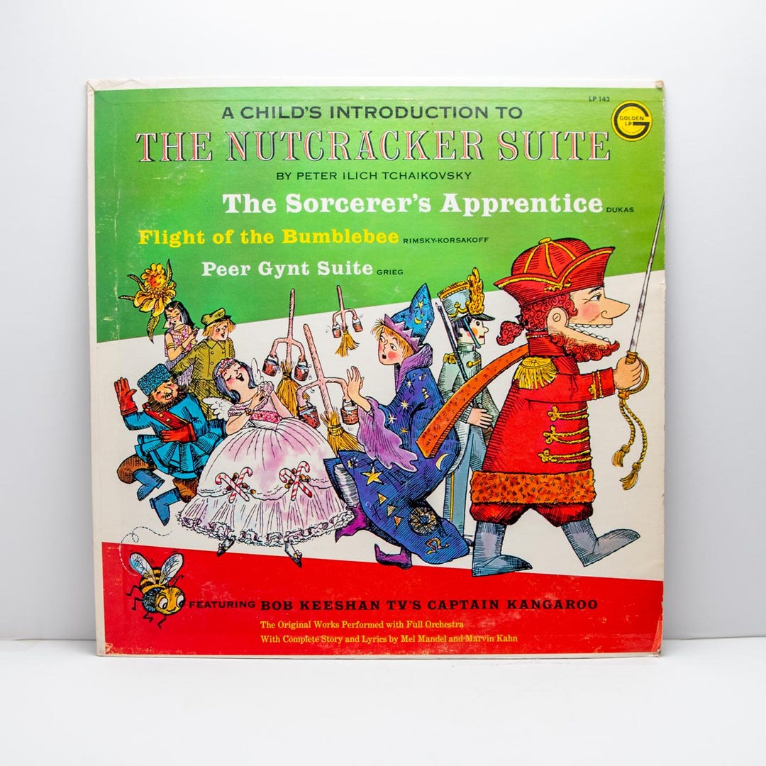 Vintage 1960s Captain Kangaroo, A Child's Introduction to the Nutcracker Suite - Etsy