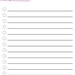 Printable PDF to Do List, Pretty and Minimalistic, Blank, Productivity ...
