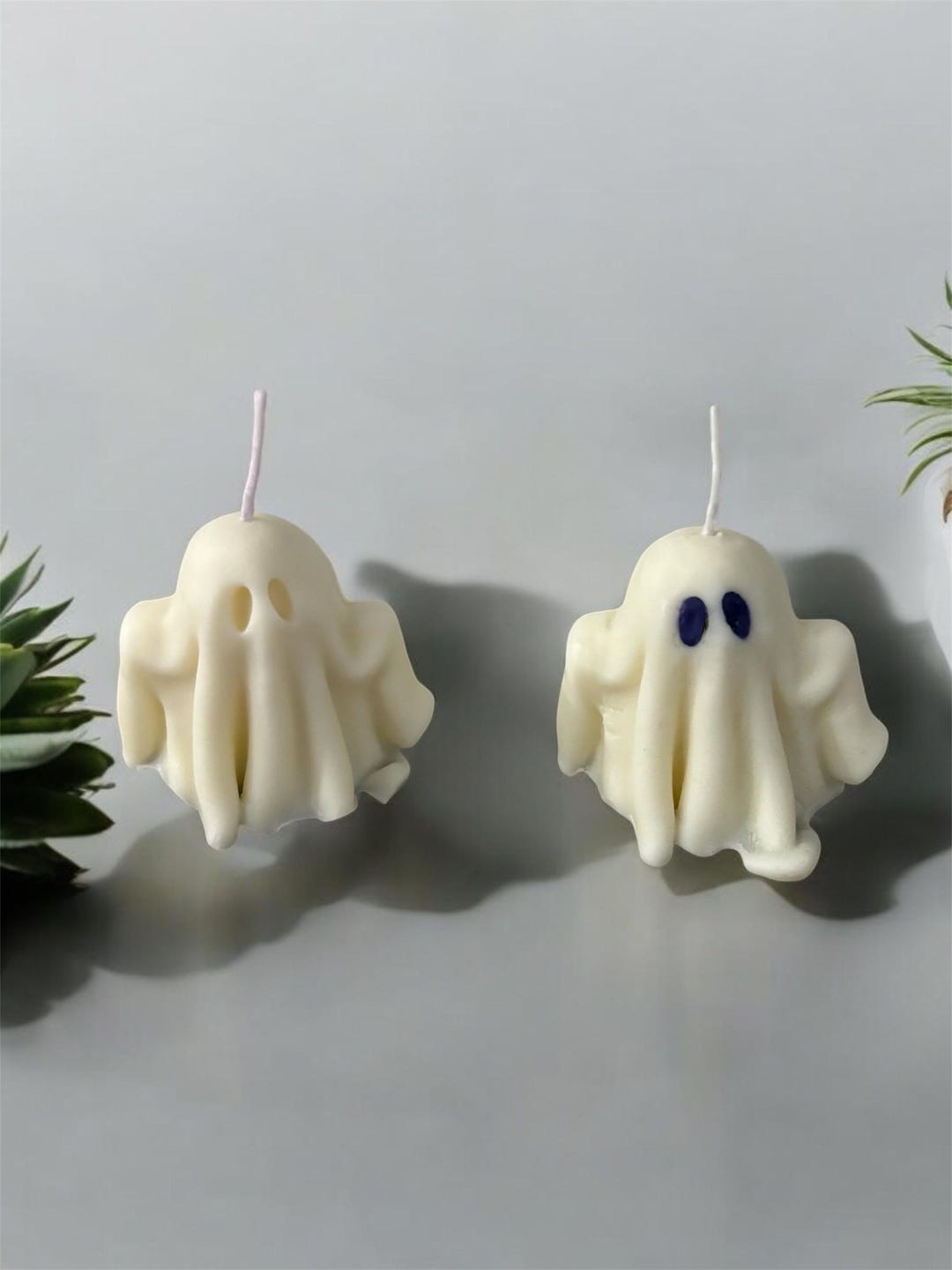 Wax Ghost Candle 1 per Order. - Etsy