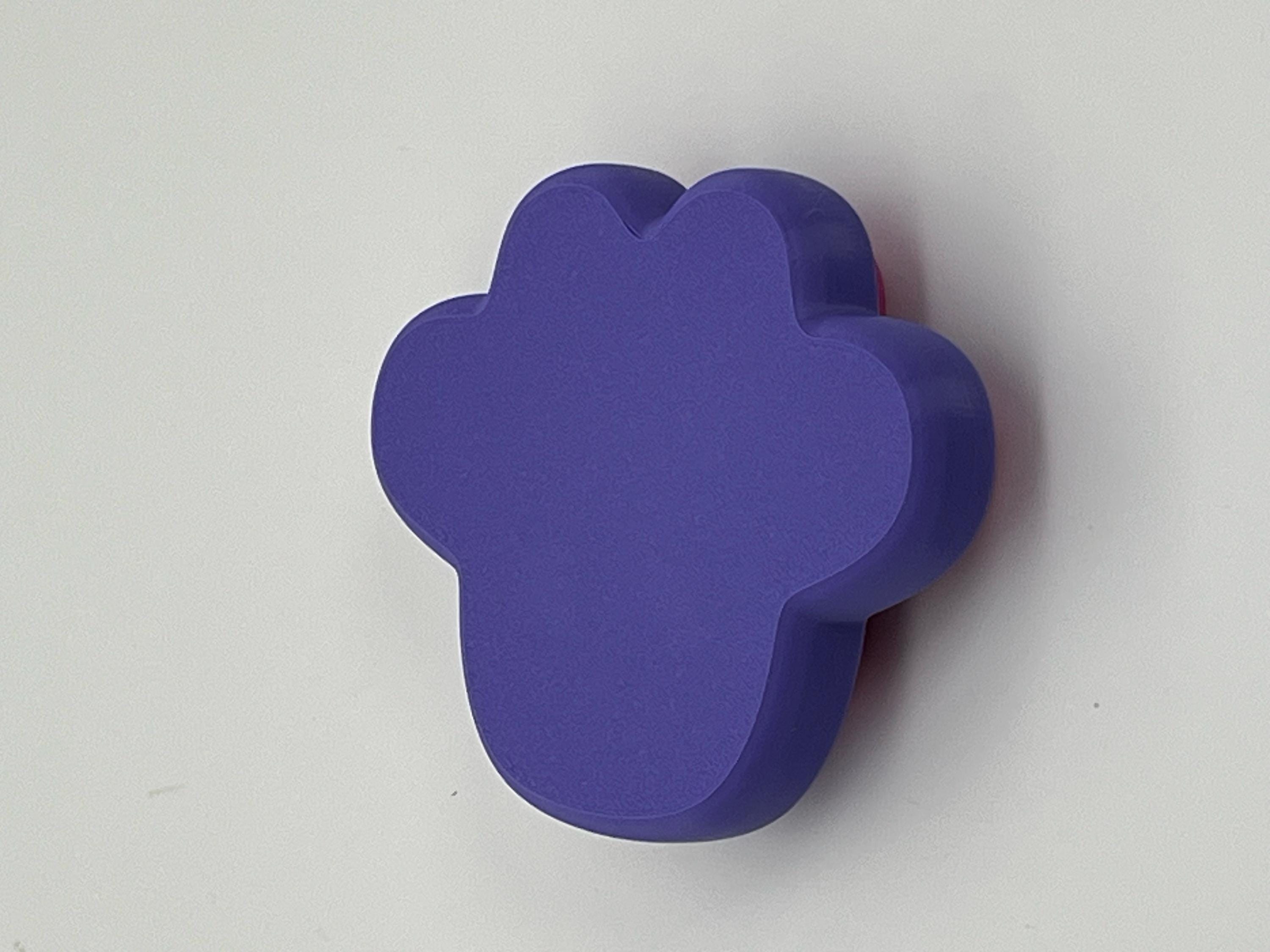 Fidget Toy: Purple Paw With Pink Pads - Etsy