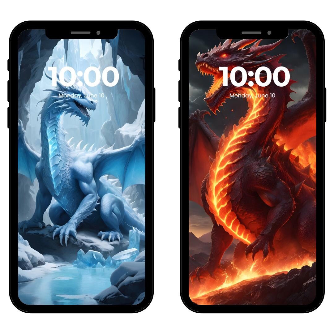 10 Epic 4K Dragon Wallpapers Pack – Fantasy, Mythical, & Magical ...