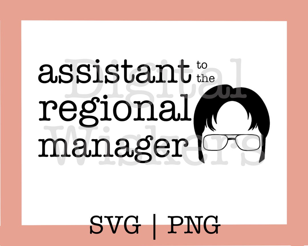 Dwight SVG PNG, Cut File for Cricut, Silhouette, Digital Download - Etsy