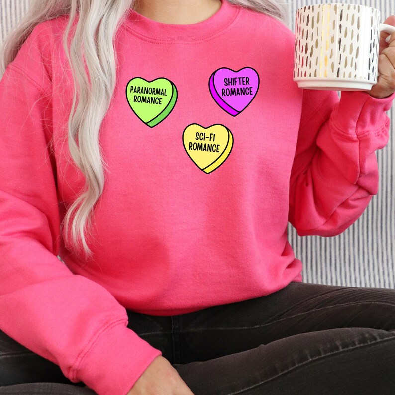 Book Trope Conversation Hearts SVG & PNG | Digital Candy Clipart ...