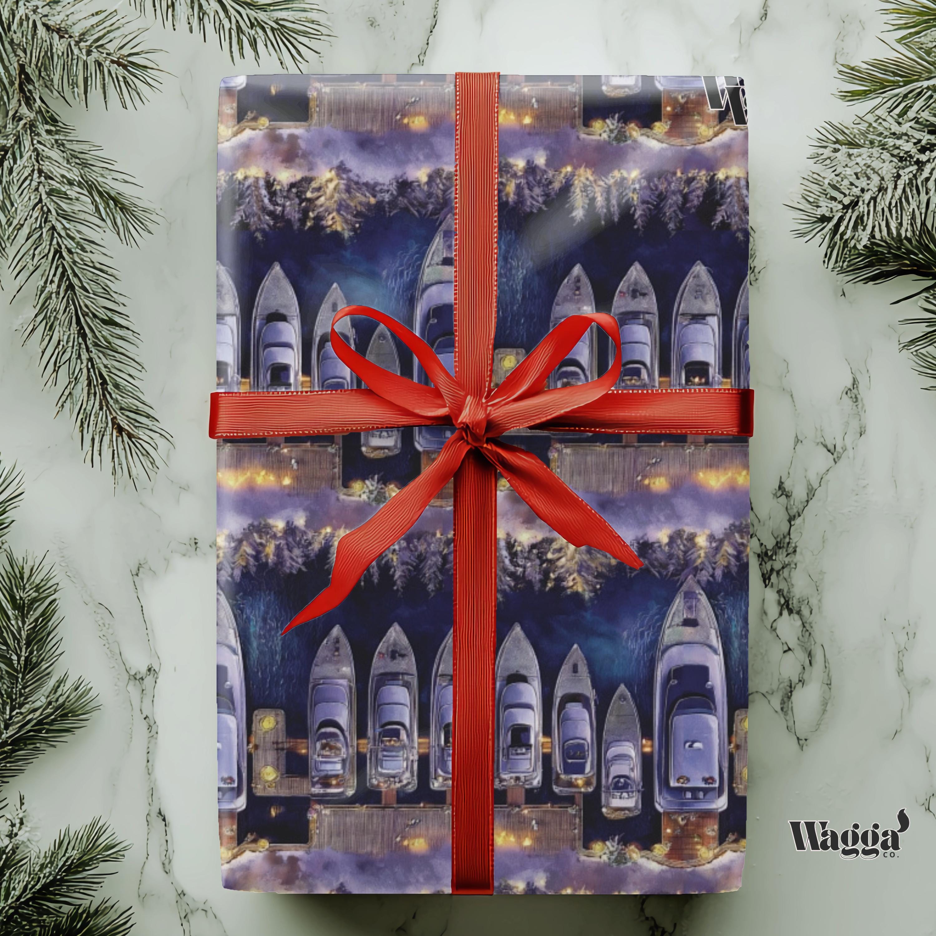 Nautical Night Yacht Gift Wrap,nautical Gifted,nauticalful,yacht ...