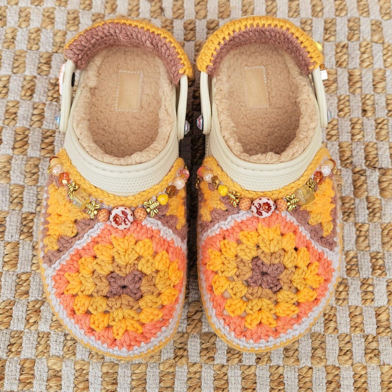 Crochet Clogs - Etsy