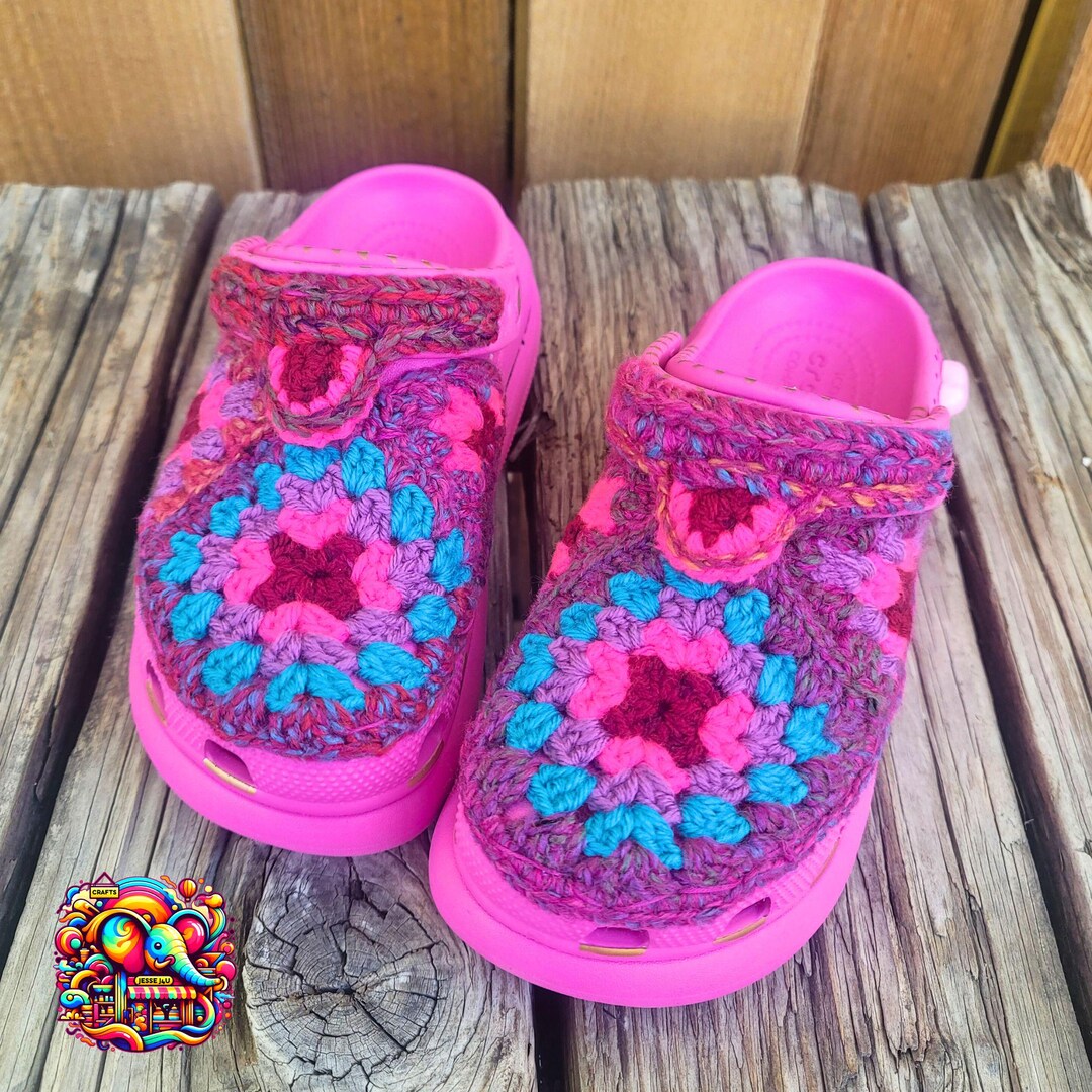 Custom Crocs® for JANE - Pink Crush – Ready to Ship - Pink Platform ...