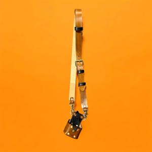 Firefighter Radio Strap - "the Primary" - Customizable Leather Fire/ems ...