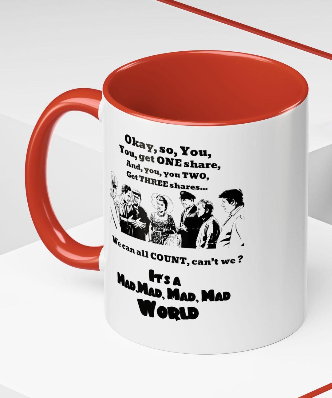 Vintage 60s Comedy Mug – Retro Chaos Adventure Mug - Etsy