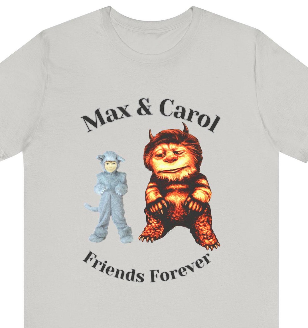 Where the Wild Things Are Max & Carol Graphic T-shirt Kids Teens Adult ...