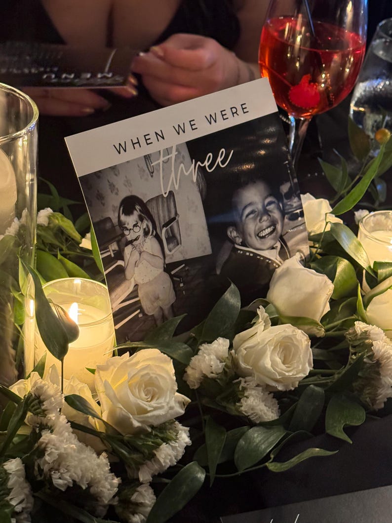 Wedding Table Numbers, Wedding Table Numbers With Photos, When We Were ...