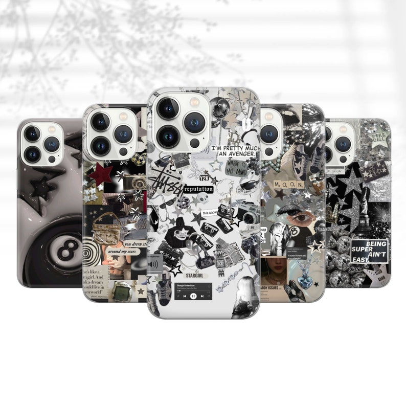 Y2k Star Girl Phone Case, Aesthetic Cover iPhone 16 15 14 13 12 11 Pro ...