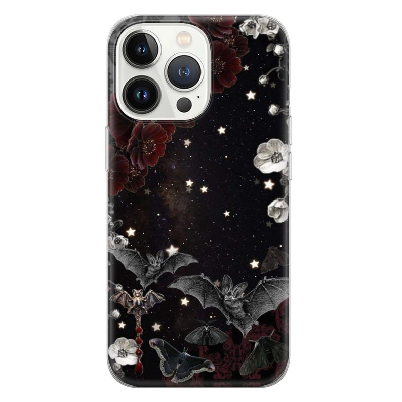 Gothic Phone Case Goth Witchy Dark Cover for iPhone 17pro, 16, 15, 14 ...