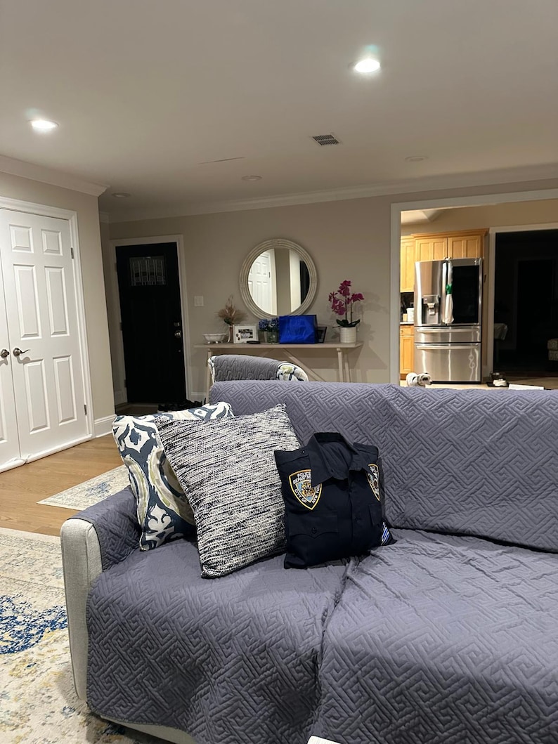 NYPD Uniform Throw Pillow - Etsy