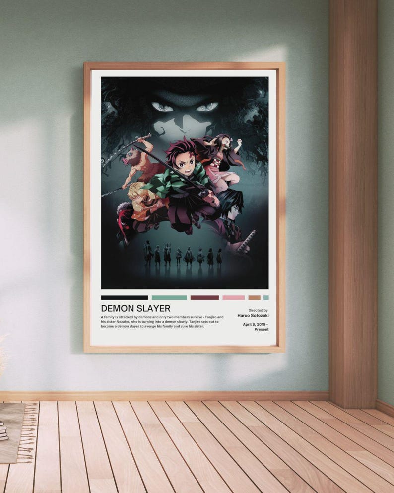 Anime Wall Art Collection: Demon Slayer Canvas Prints, Anime Posters ...
