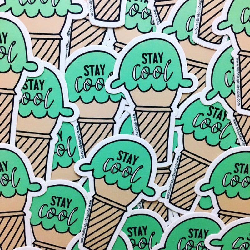 Cool Vinyl Stickers - Etsy