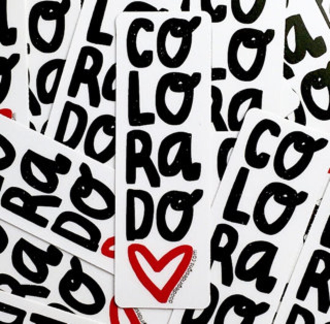 Colorado Sticker / Colorado Gift / Ski Gift / Colorado Button ...