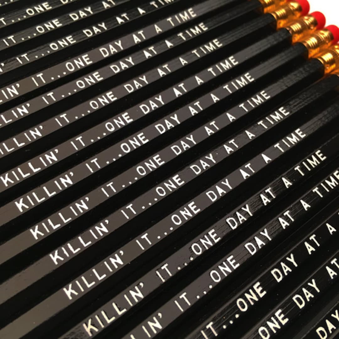 Killin' It Pencils // Pencil Set // Fun School Supplies // Motivational ...
