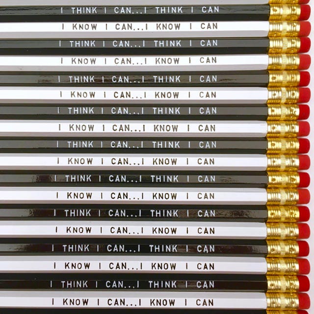 Motivational Pencils, Set of 6 Pencils, Imprinted Pencils, Custom ...