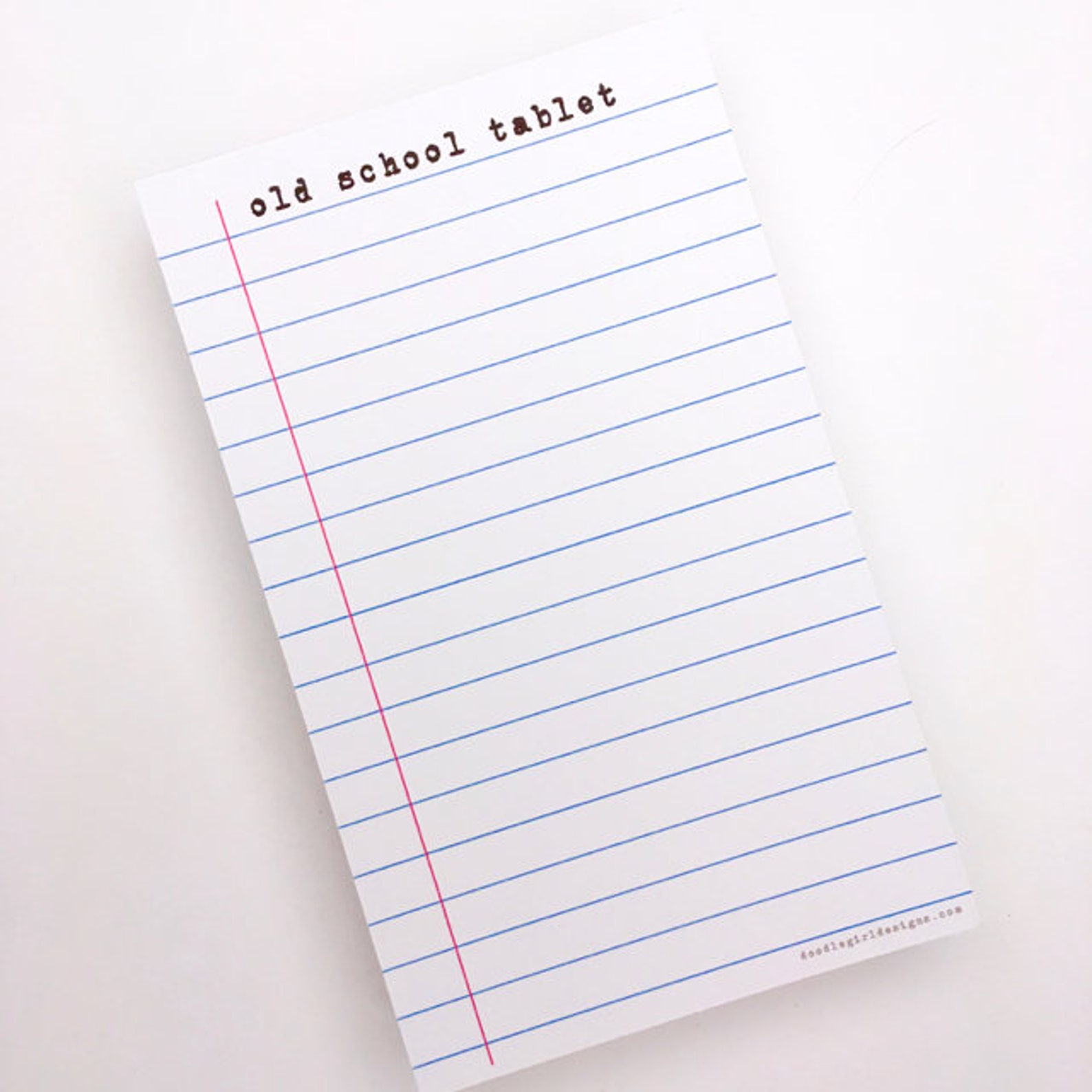 Notepads // Fun Notepad // Old School Tablet Notepad // Fun - Etsy