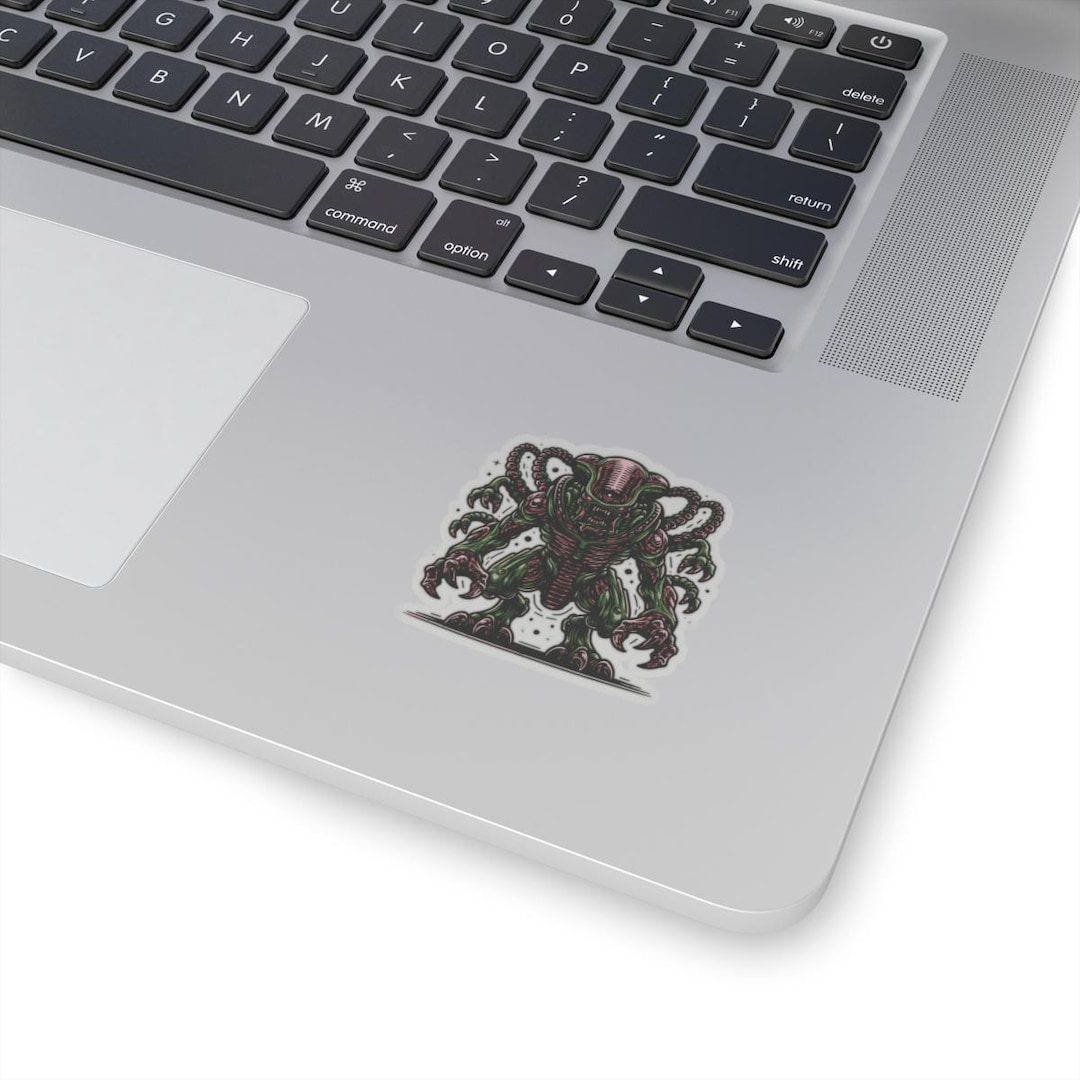 Xenomorph Alien Sticker, Cool Sci-fi Decal, Alien Creature Vinyl ...