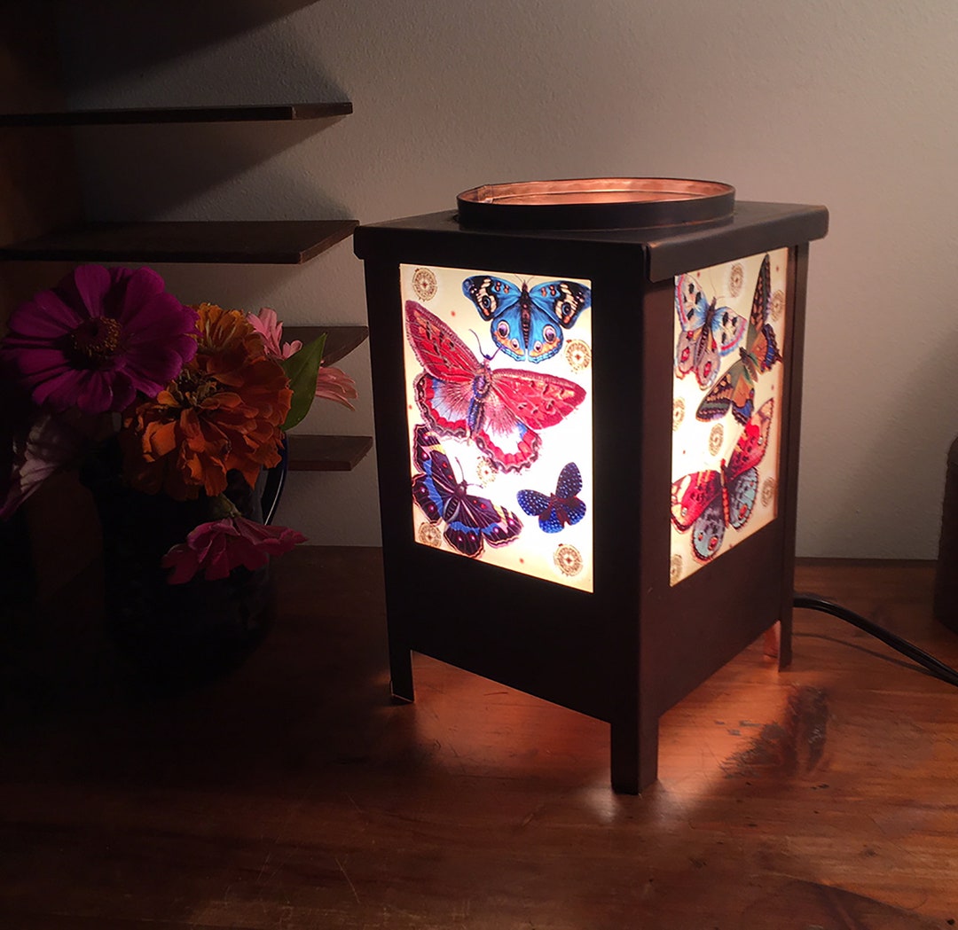 Colorful Butterflies Picture Light - Night Light Butterfly - Nature ...