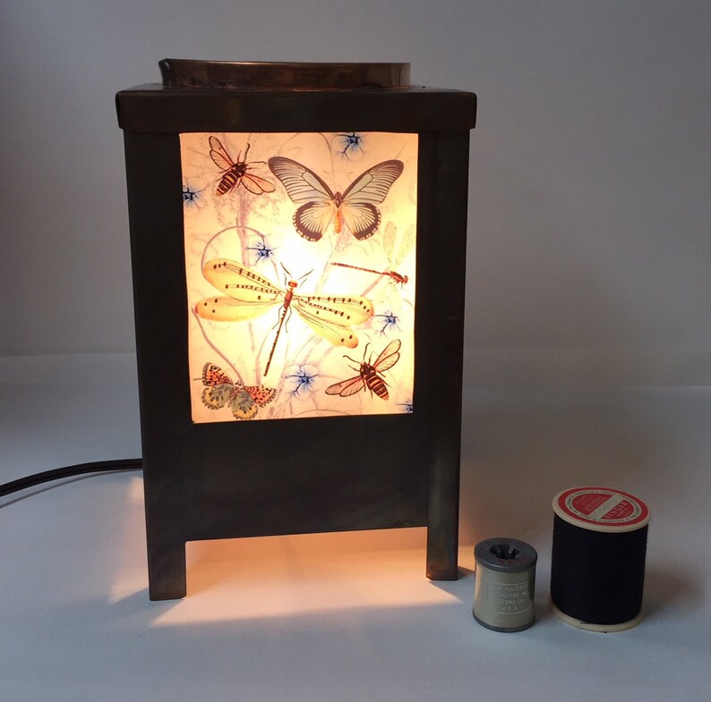 Good Night Bug Lamp - Bees, Butterflies and Dragonfly Night Light - Low ...