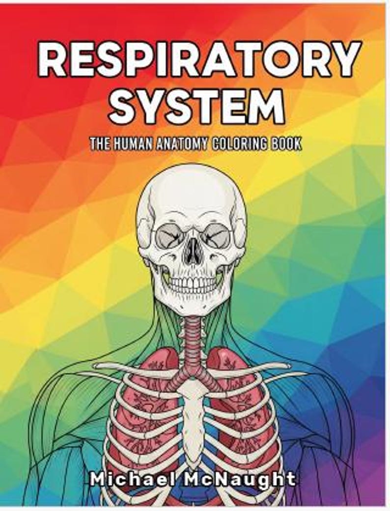 Respiratory System: the Human Anatomy Coloring Book - Etsy