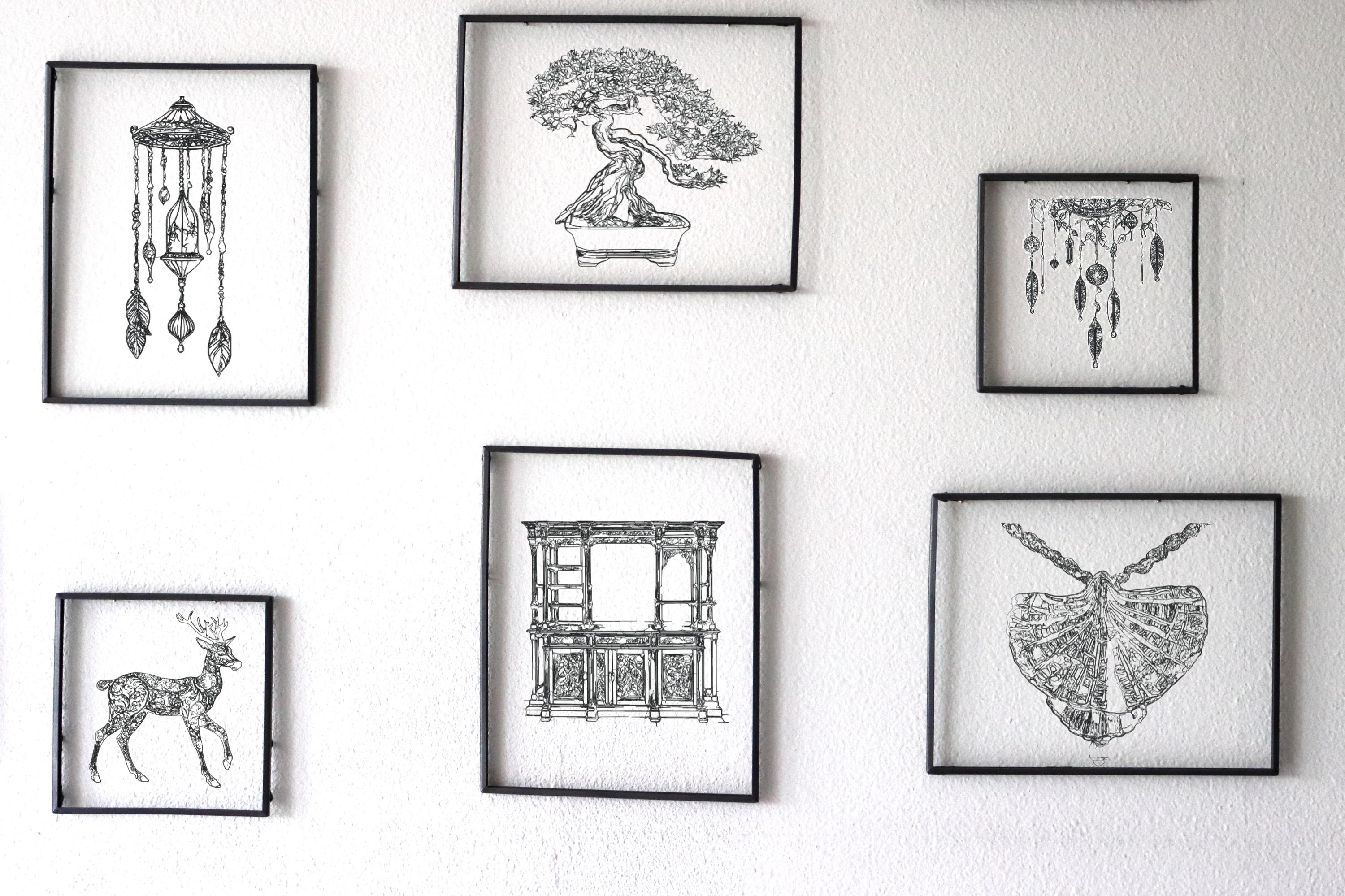 Modern Machine Embroidery Pattern File of a Hanging Lantern, Light ...