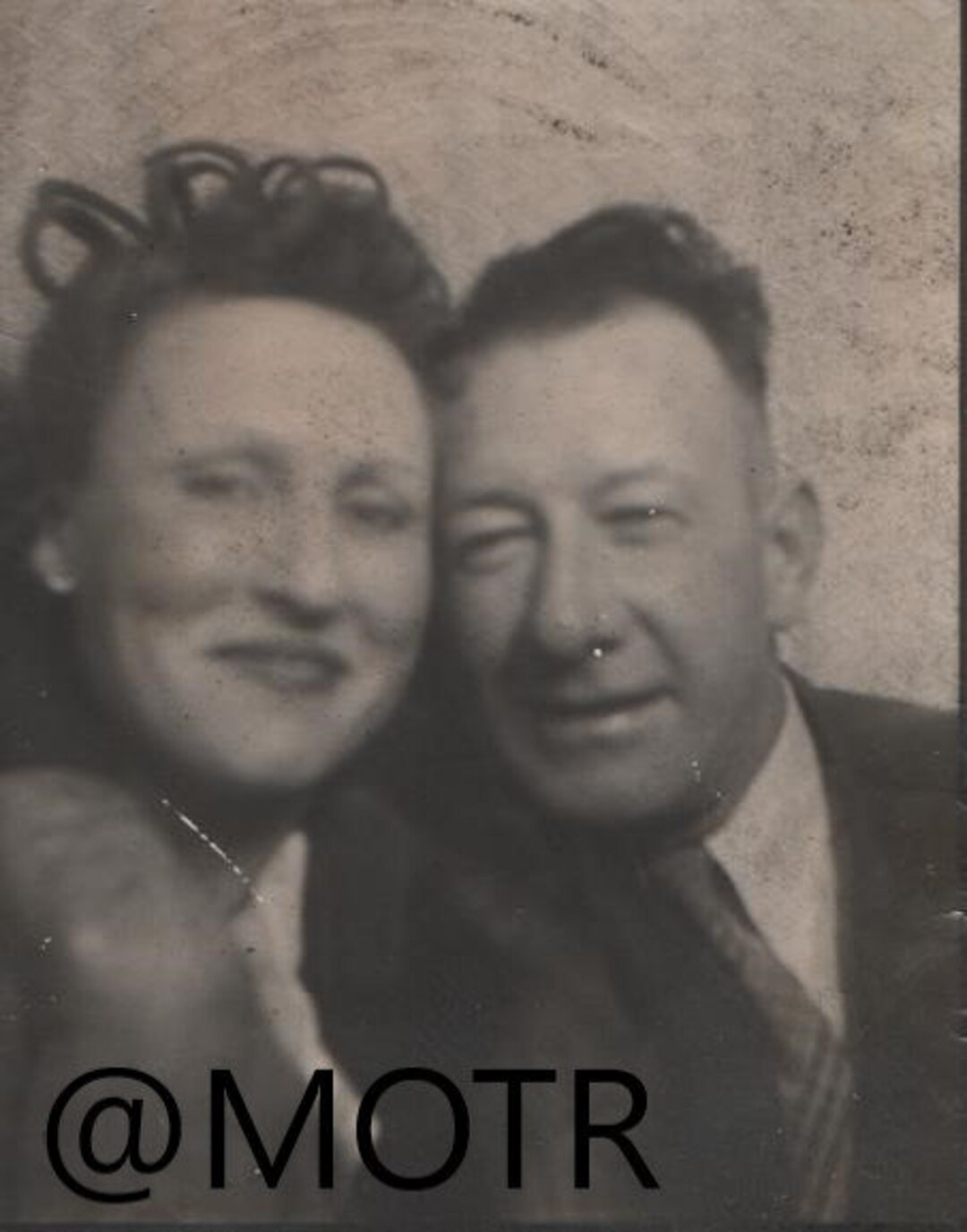 Vernacular Photobooth Old Lovers Original Snapshot - Etsy