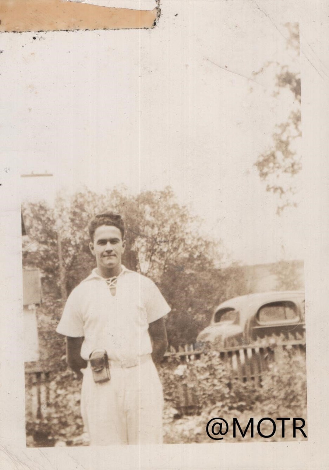 Vernacular Photo "faded Garden" Original Snapshot - Etsy