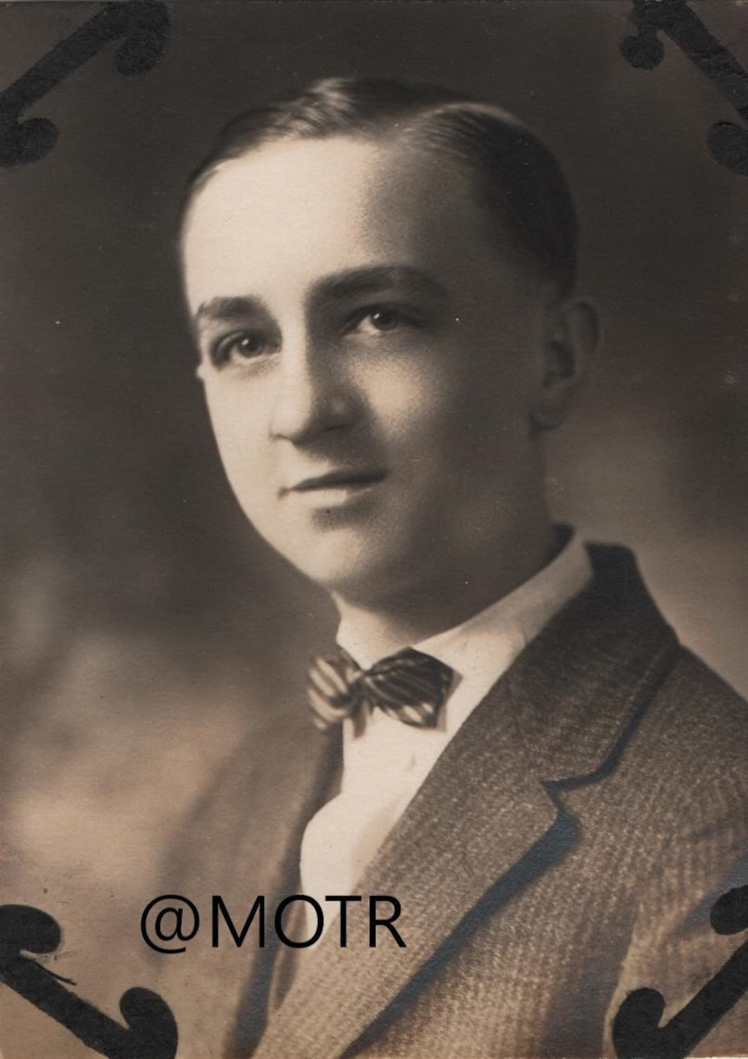 Vintage Photo Robert Weller Portrait Original Vernacular Snapshot Id'd ...