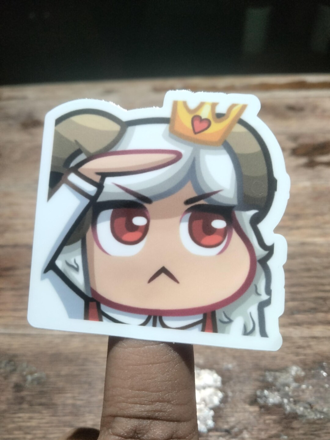 Sheepy Salute Sticker - Etsy